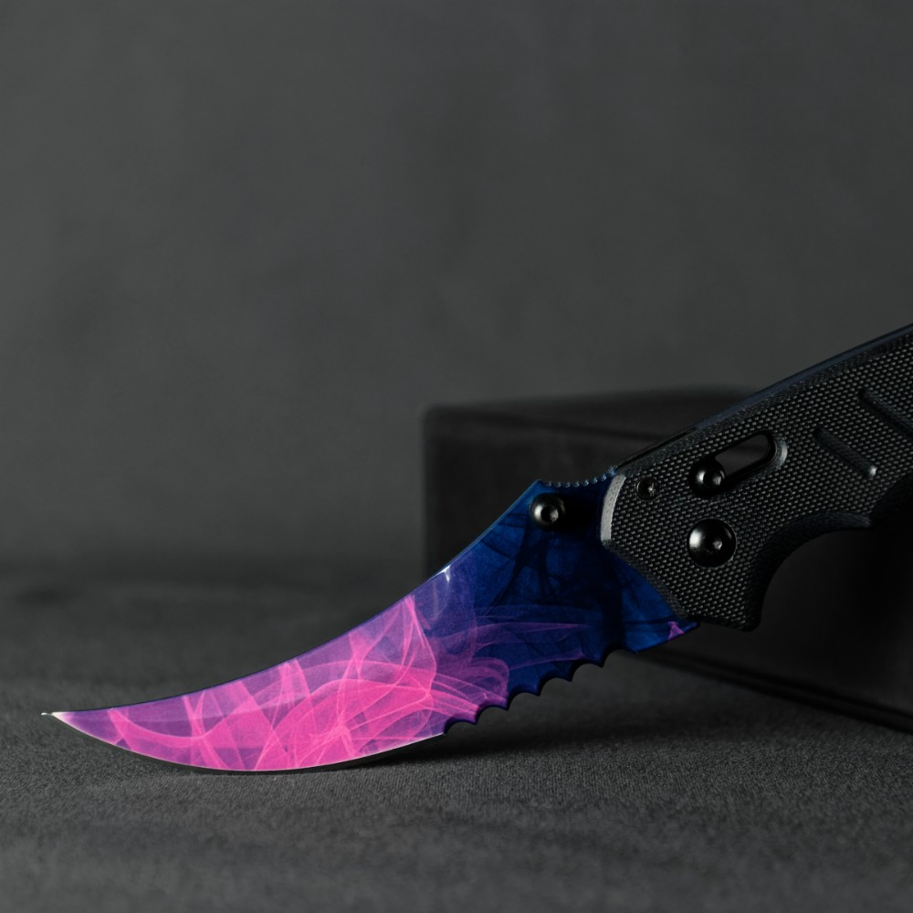 Real Sapphire Butterfly Trainer - Elemental Knives – Elemental Knives EU