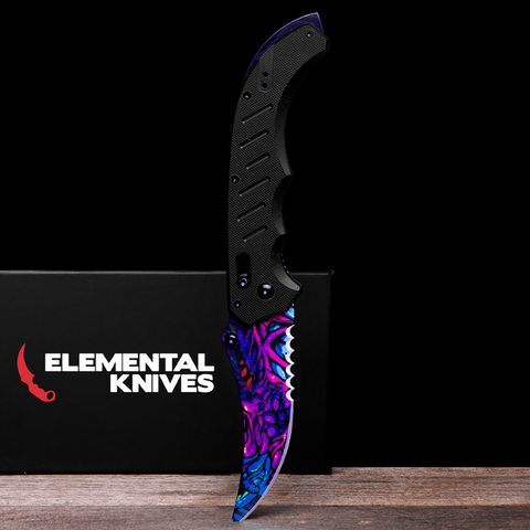Real Hyper Beast 2 Flip Knife - Elemental Knives – Elemental Knives EU